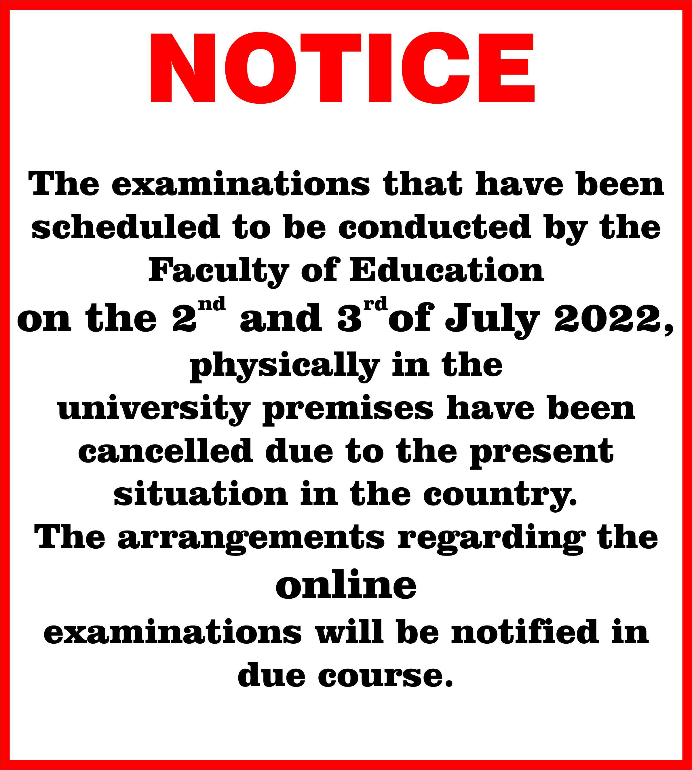 notice-physical-exam-cancelled | UoVT